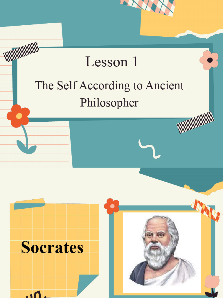 The Self in Ancient Philosophy | PDF | Soul | Philosophy Of Self