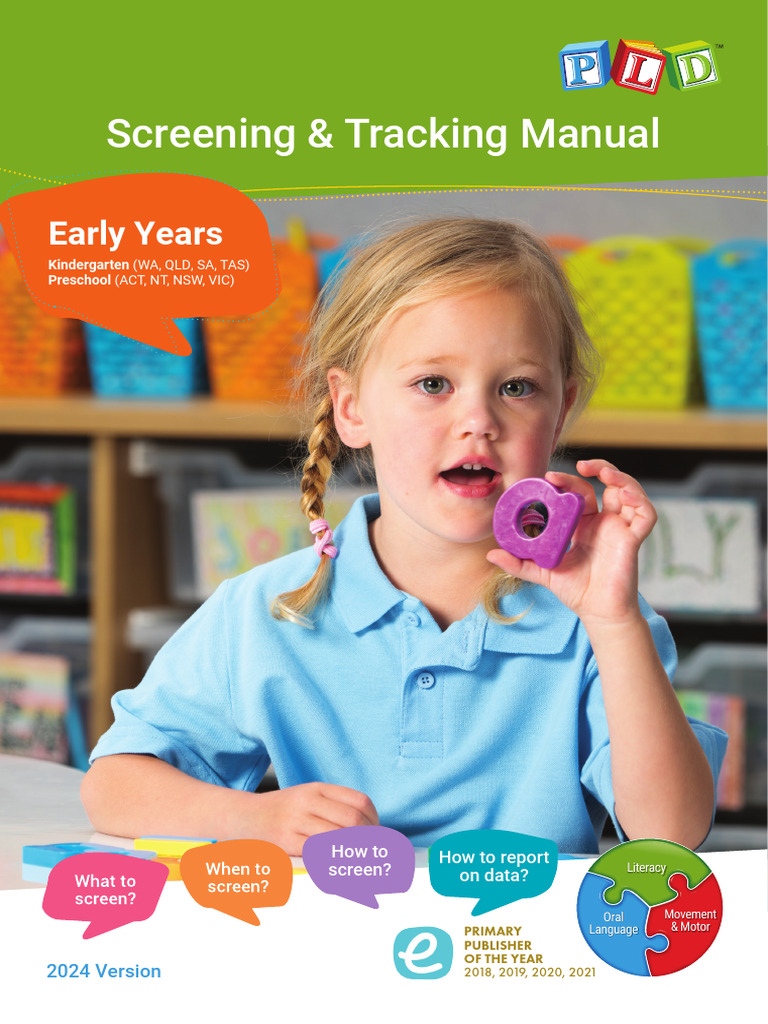 Early Years Screening Tracking Manual 09 02 24 | PDF | Phonics | Human ...