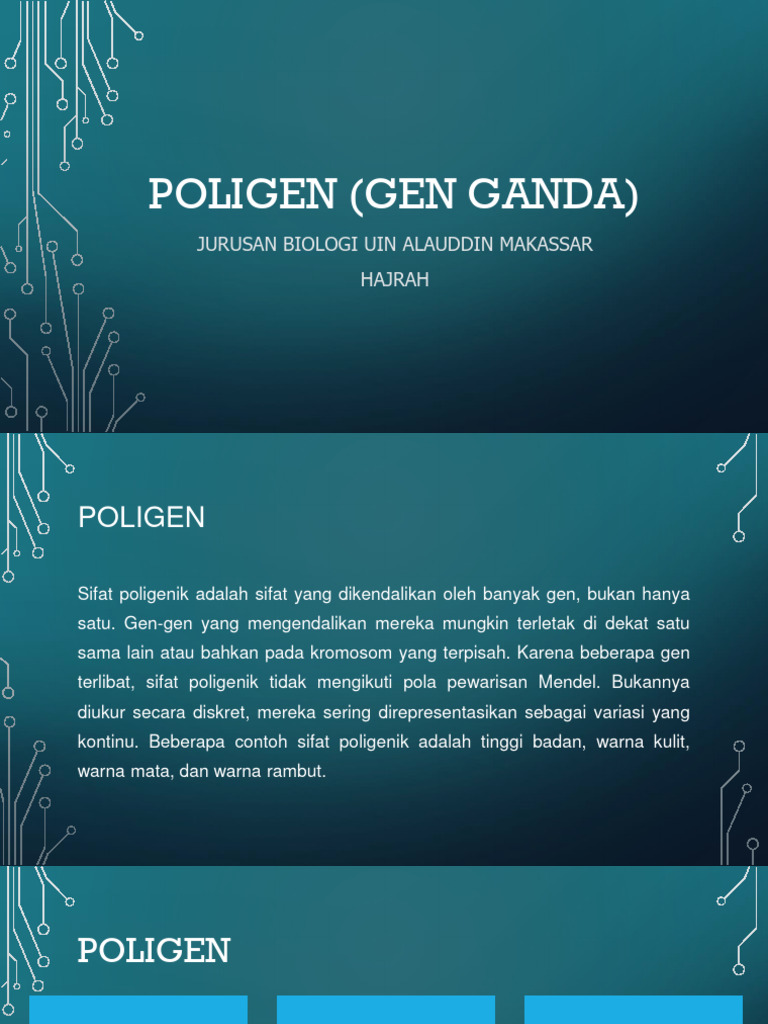 5.poligen (Gen Ganda) | PDF