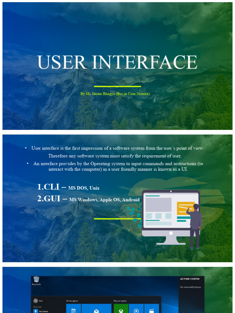 User Interface | PDF | Computers