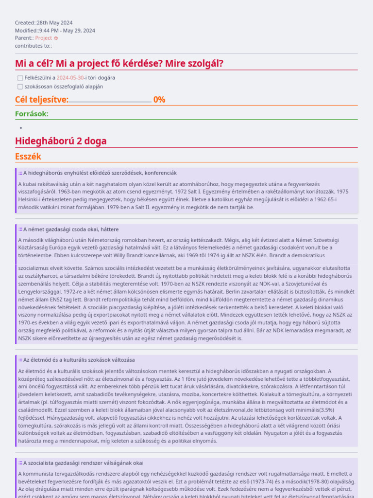 Hidegháború 2 Doga | PDF