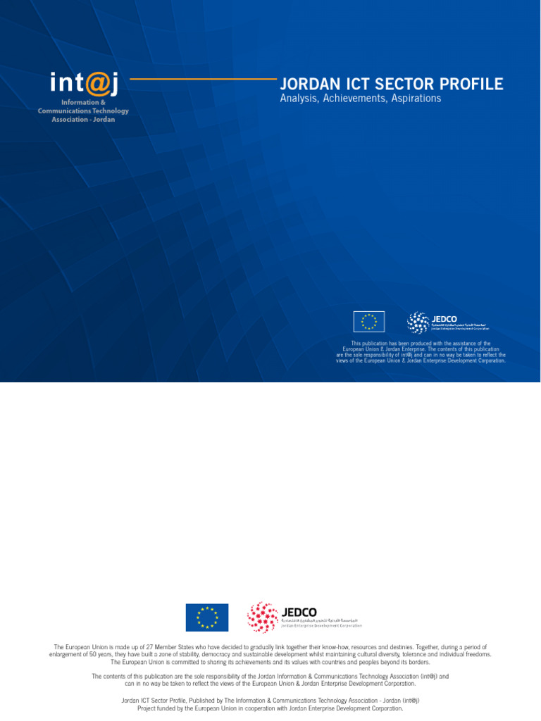 2012 Intaj-Ict Sector Profile | PDF | Jordan | Information And ...