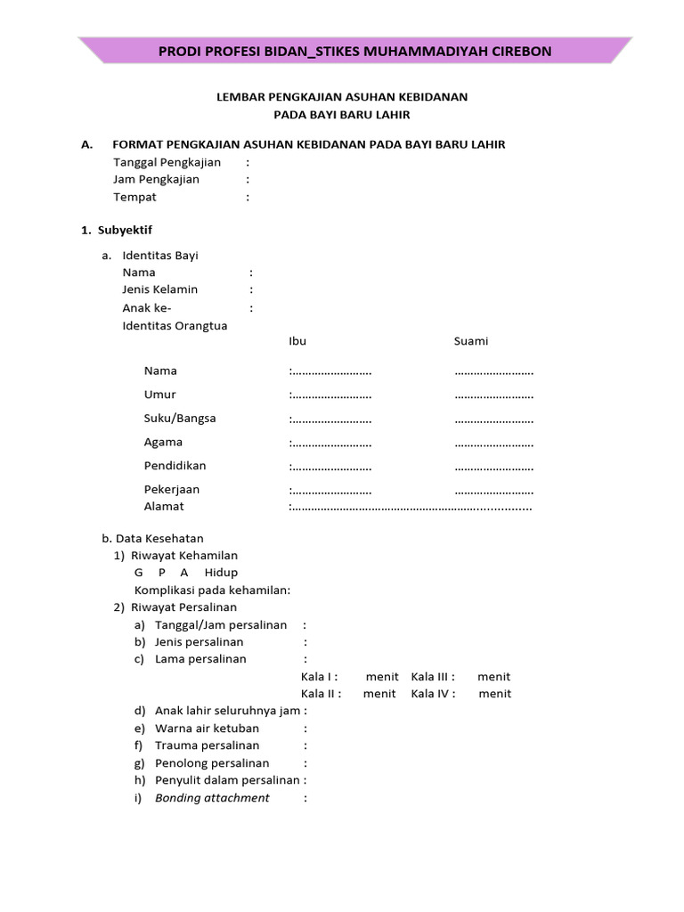 Form Soap BBL | PDF | Kesehatan Holistik