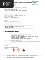 4 - FDS - Fispq - Roxil 31 - Archem | PDF | Desperdício | Transporte