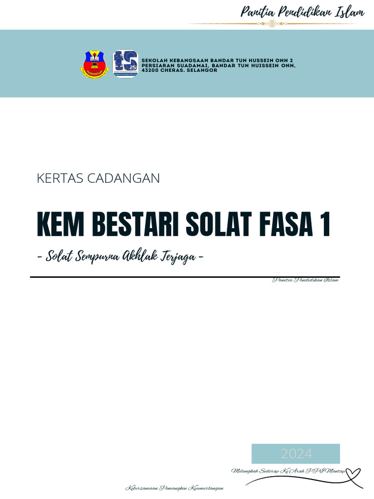 Kertas Kerja KBS Fasa 1 | PDF