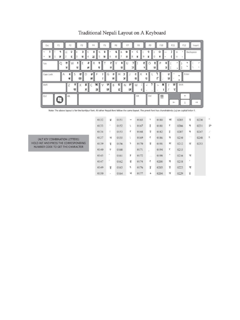 Typing Layout | PDF