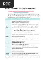 Onvue Technical Requirements | PDF | Operating System | Microsoft Windows