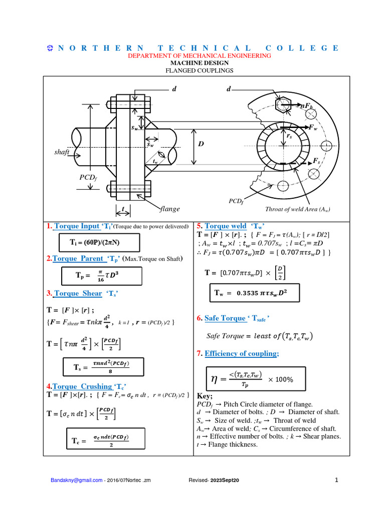 1flange Couplings - KNB - CLR | PDF | Stress (Mechanics) | Applied And ...