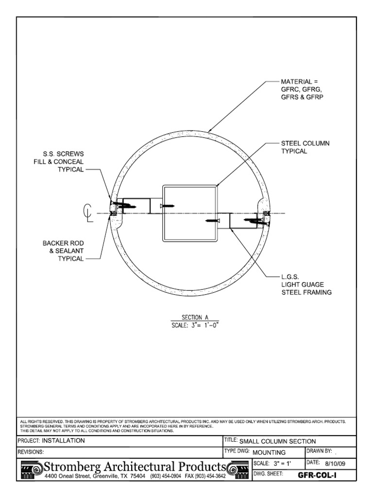 Small Column Section | PDF