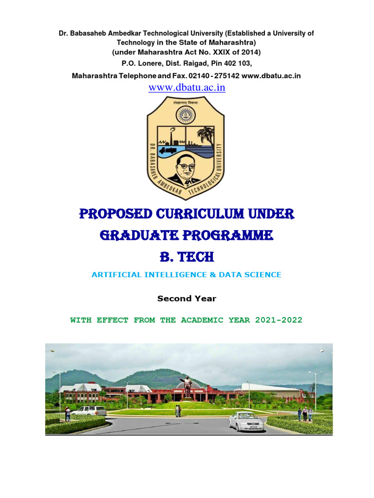 Syllabus of AI DS For Sem III IV Wef 2021 22 With Subject Codes | PDF ... Syllabus of AI DS For Sem III IV Wef 2021 22 With Subject Codes | PDF ...