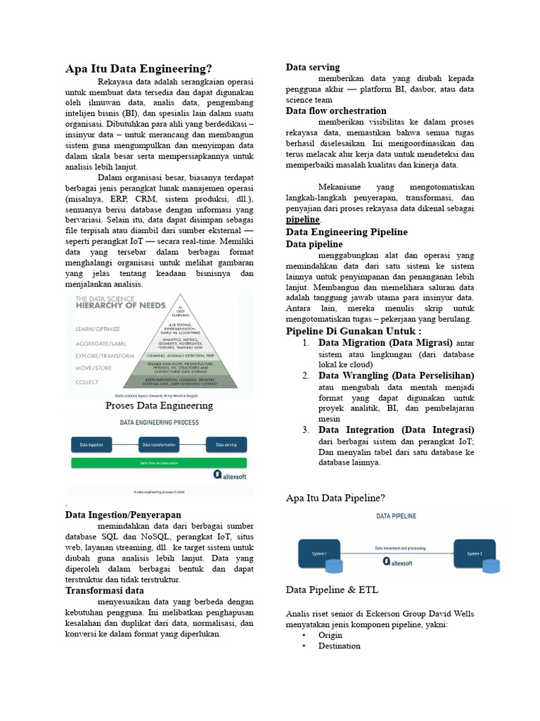 Apa Itu Data Engineering (P2) | PDF