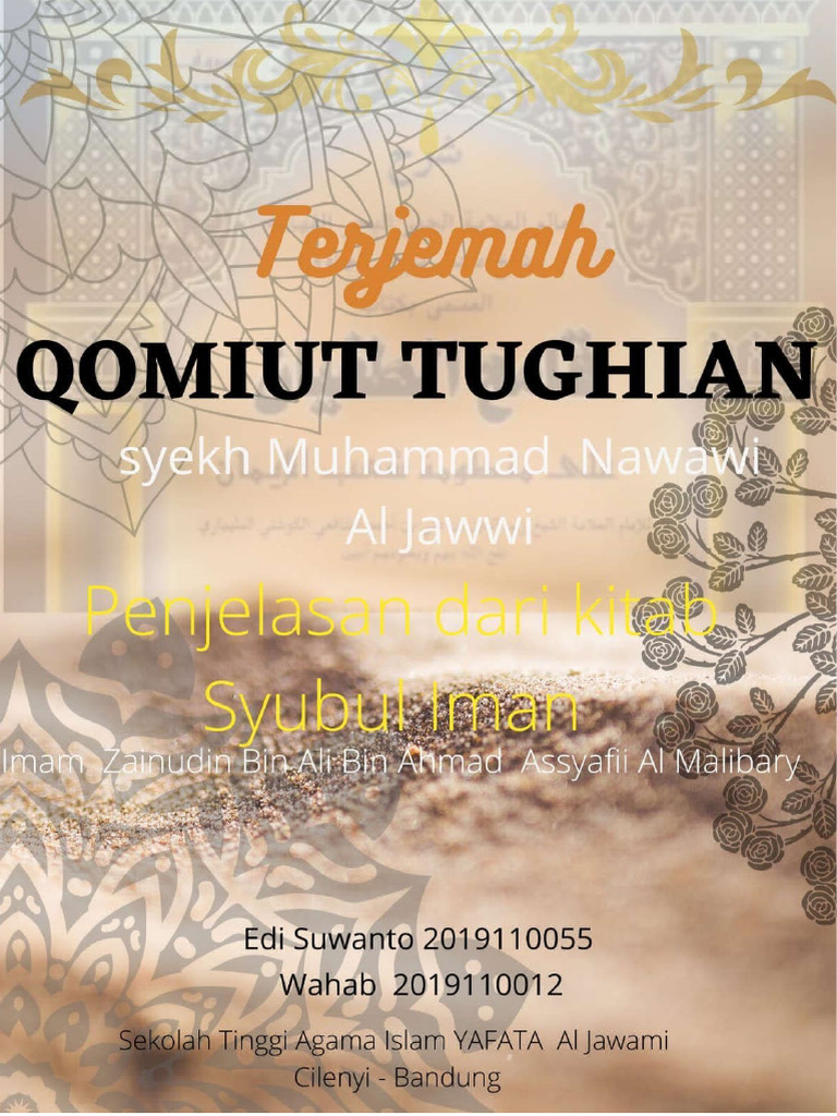 Asli Terjemahan Komiu Tugyan | PDF
