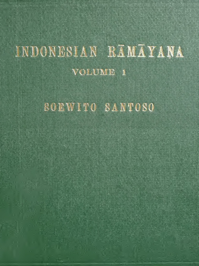 Ramayana Kakawin Vol. 1 - Text | PDF | Ramayana | Indian Religious Texts