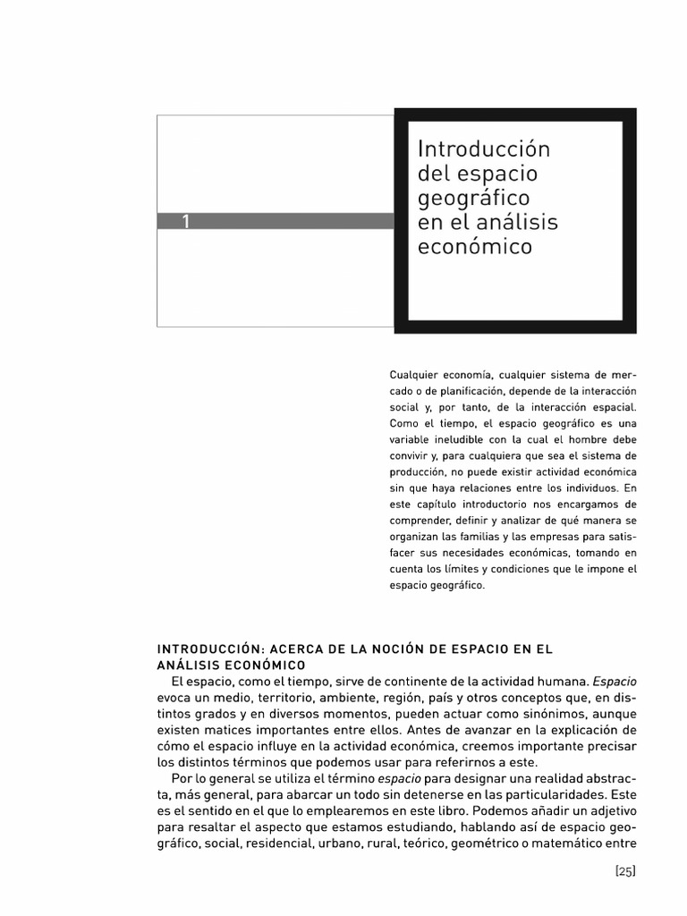 Capitulo 1 - Mario Polese - Economía Urbana y Regional | PDF