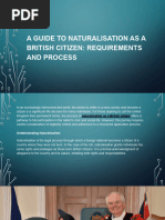 Guide An Naturalisation Booklet The Requirements and The Process | PDF ...