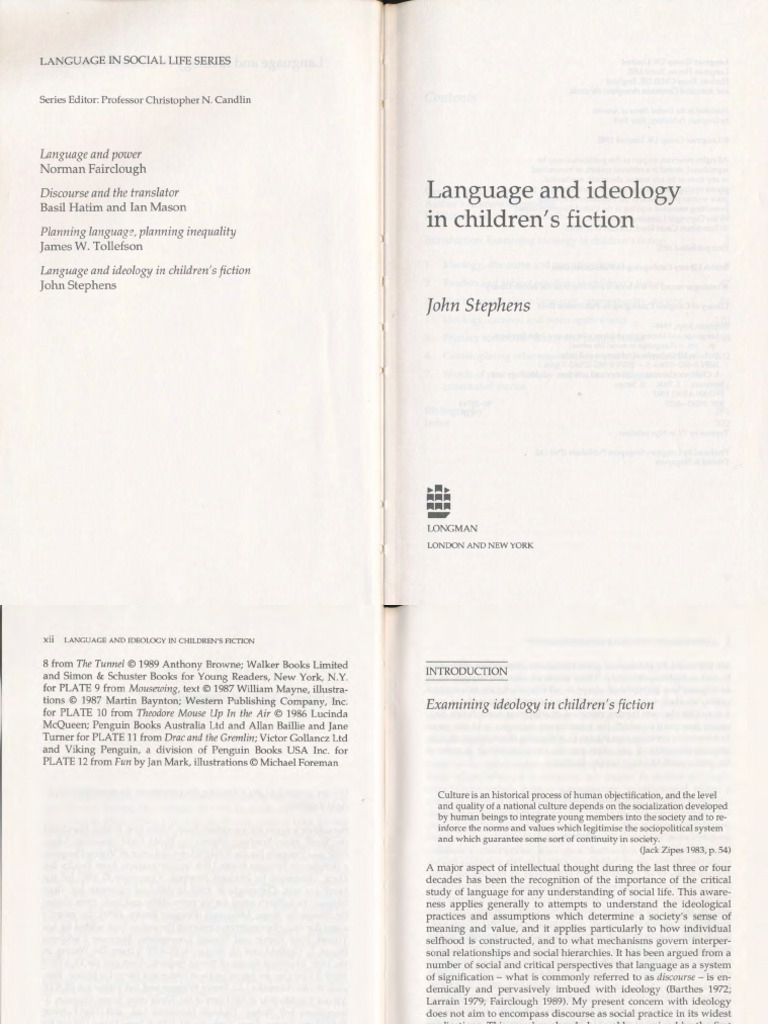 Language and Ideology | PDF | Narrative | Ideologies
