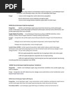 Pengertian SKPKBT dan Sanksinya | PDF