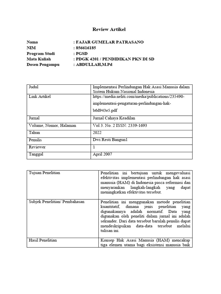 Fajar PKN | PDF | Sains & Matematika