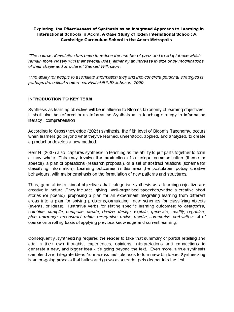 Research Proposal and Progress | PDF | Schema (Psychology) | Reading ...