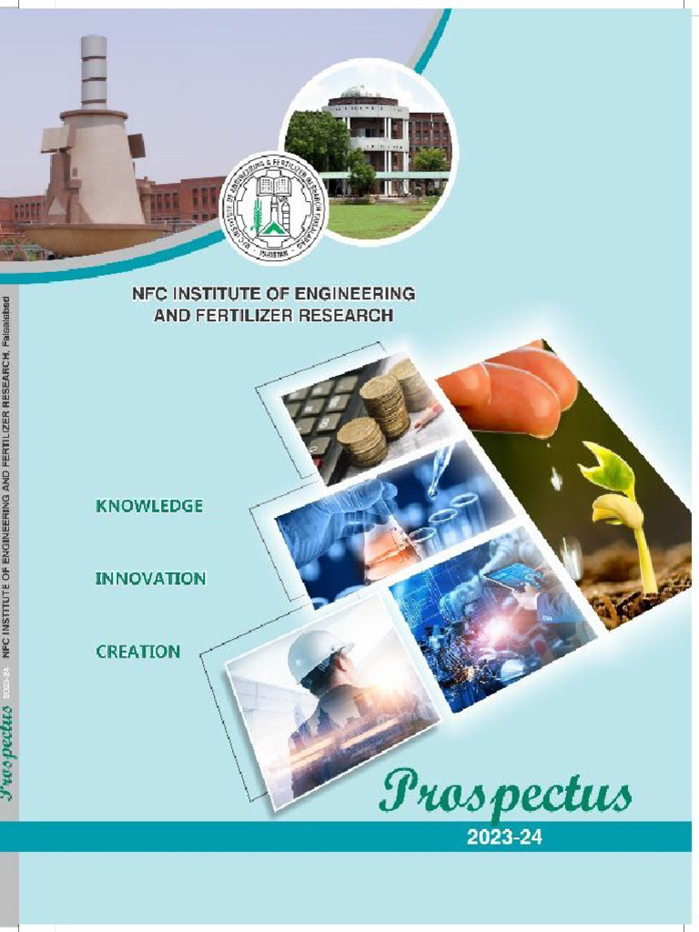 NFC IEFR Prospectus 2023-24 | PDF | Engineering | Libraries