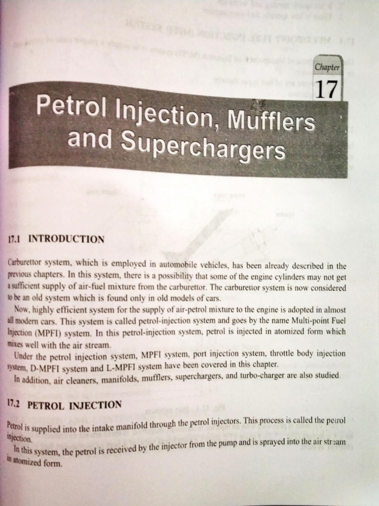 MPFI System | PDF
