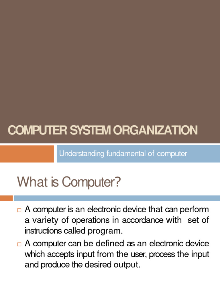 001 Computer System Organization | Download Free PDF | Computer Data Storage | Hard Disk Drive