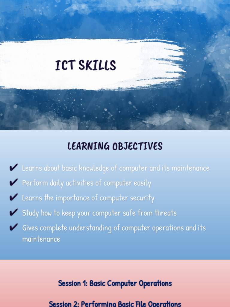 Ict Skills | PDF | Encryption | Computer Virus