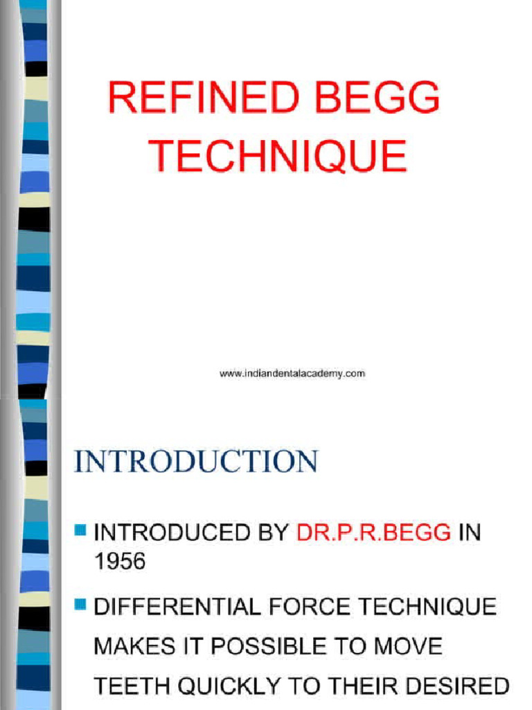 Refined Begg | PDF