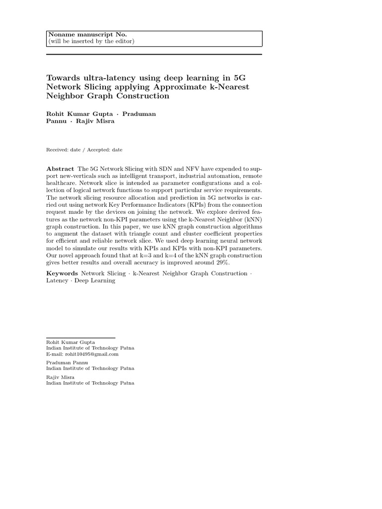 5G Urllc DL Code | PDF | Computer Network | Deep Learning