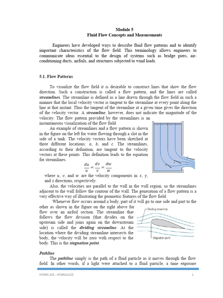 Hydraulics IM 2023 2024final Term | PDF | Fluid Dynamics | Laminar Flow
