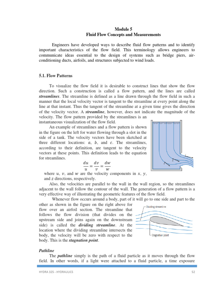 Hydraulics IM 2023 2024final Term | PDF | Fluid Dynamics | Laminar Flow
