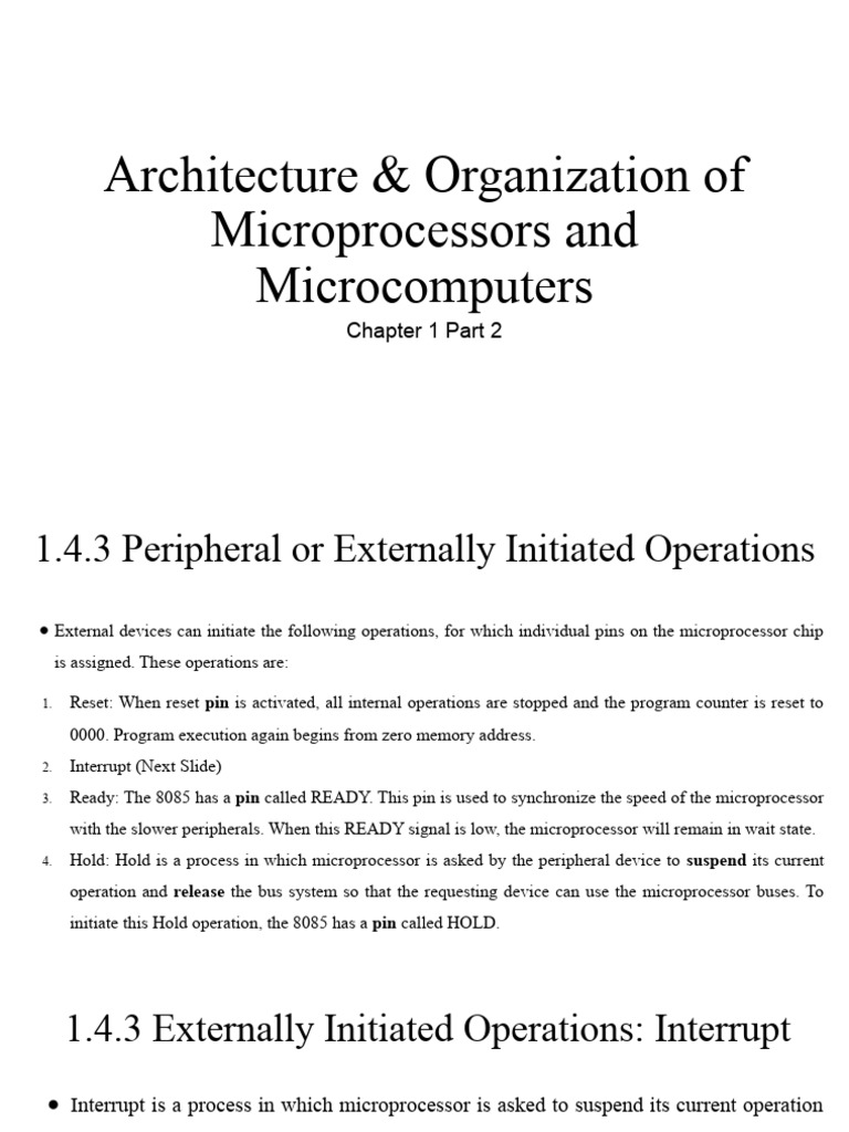 Part 2 Chapter 1 | PDF | Central Processing Unit | Computer Data