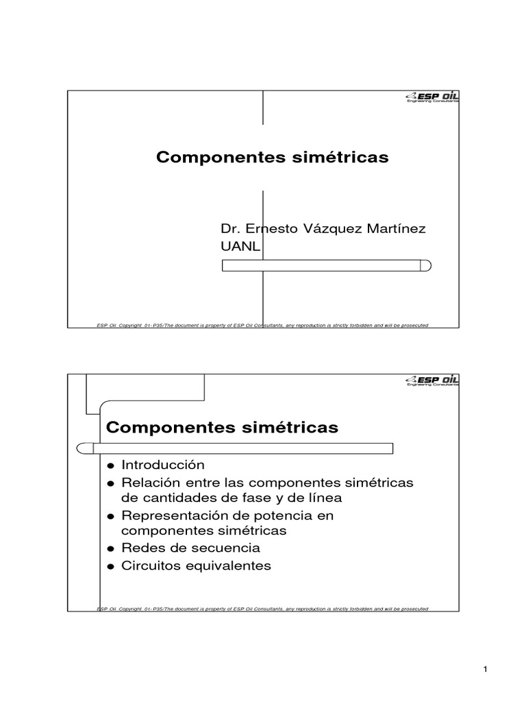 Componentes Simétricas | PDF