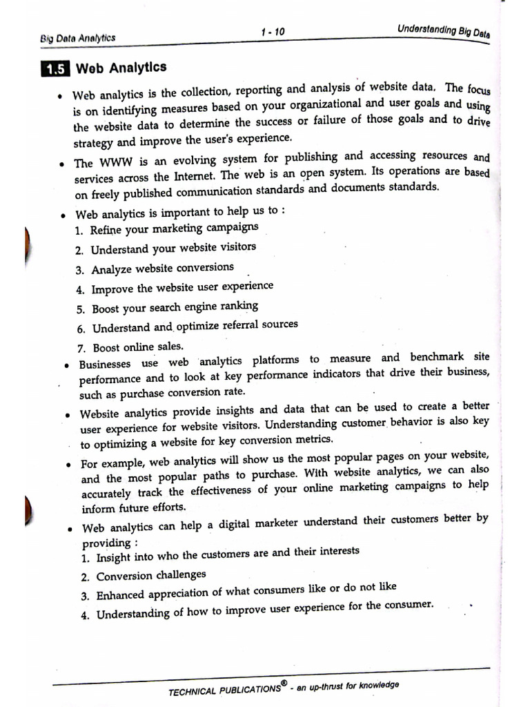 BDA Important Questions 5th Sem | PDF