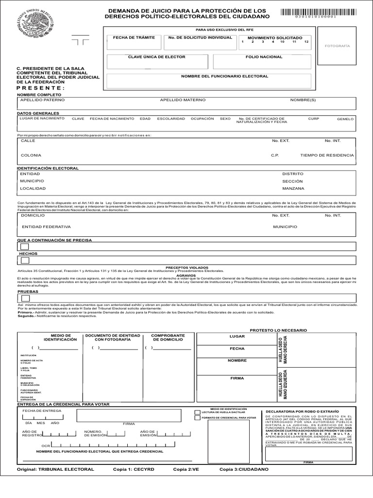 Sol DDPE | PDF | Demanda judicial | Documento de identidad