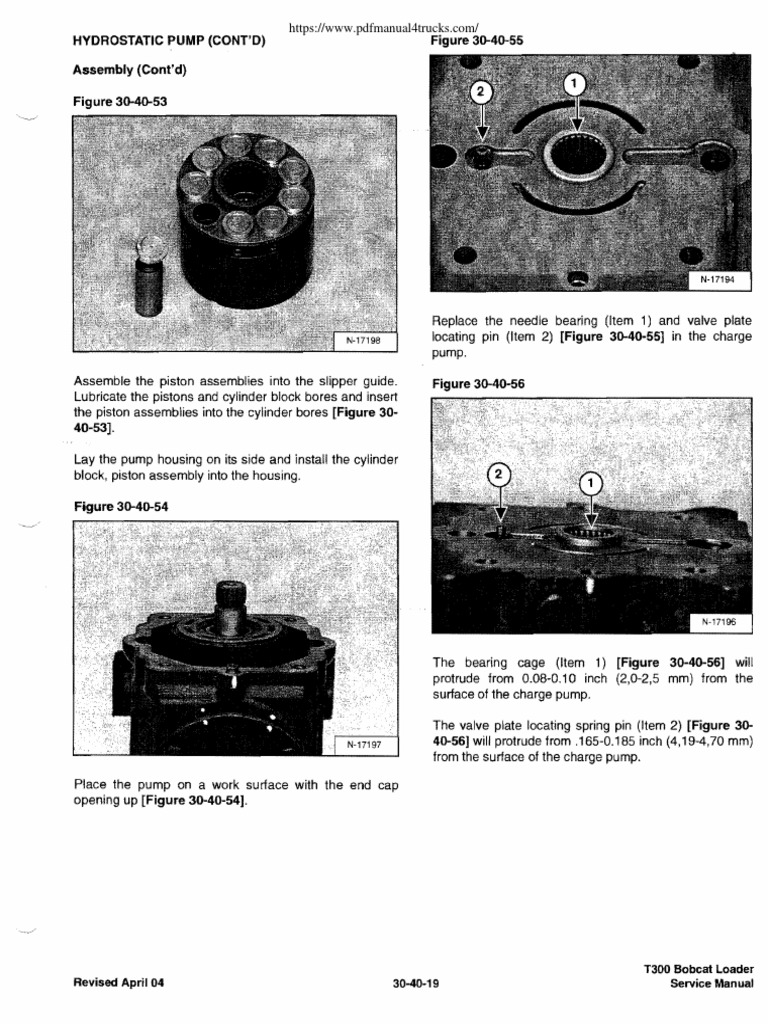 Manual - Bobcat T300 - EN+-380-400 | PDF | Piston | Valve