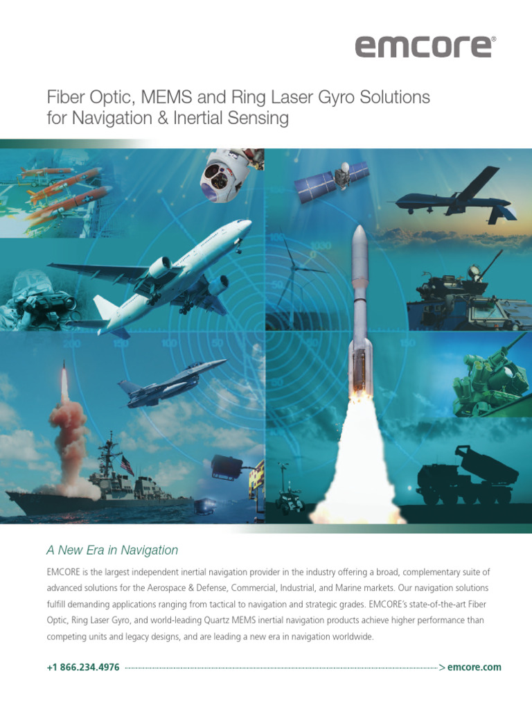 EMCORE Navigation Inertial Sensing Brochure | PDF | Inertial Navigation ...