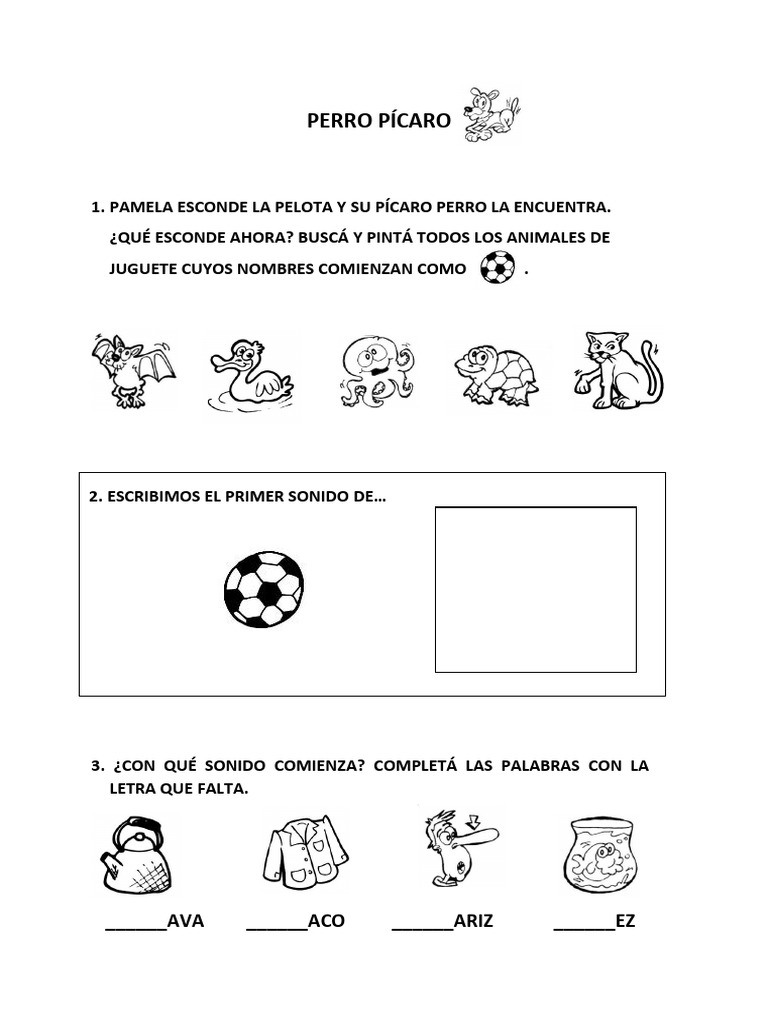 4. Los sonidos y las letras | PDF