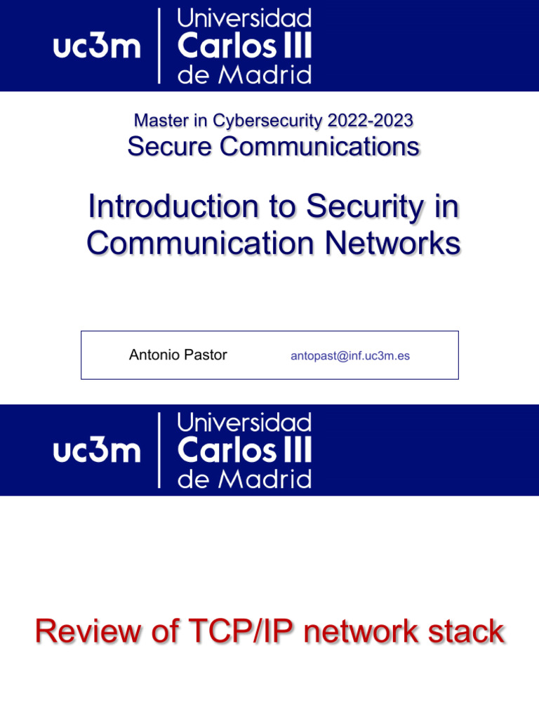 1 Introduction | PDF | Denial Of Service Attack | Osi Model