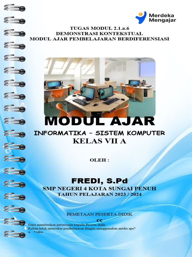 Modul Ajar Informatika - Fredi | PDF