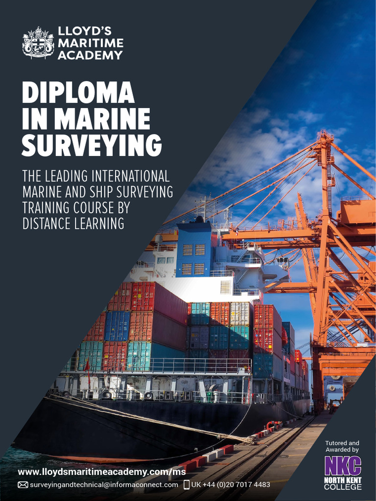 Diploma in Marine Surveying Brochure LMA NKC UPDATE II WEB | PDF ...