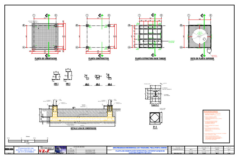 Estructura Tanque 22000L-01 | PDF
