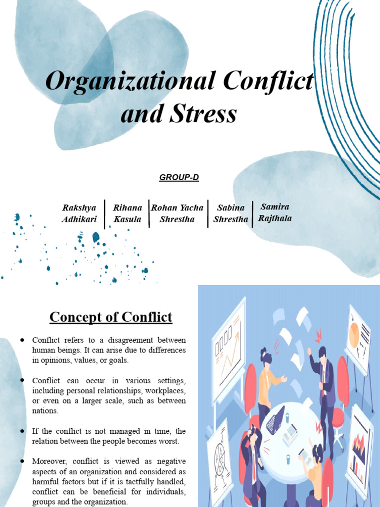 Understanding Organizational Conflict and Stress | PDF | Negotiation ...