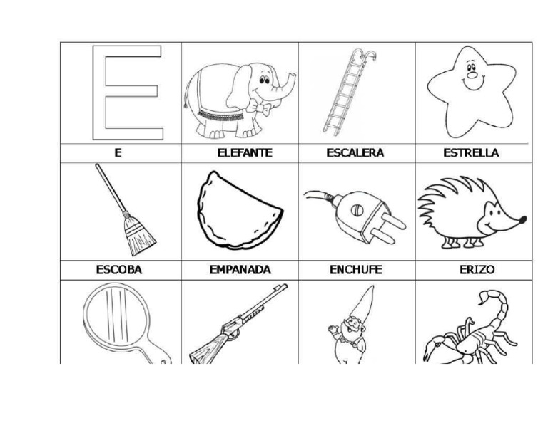letra e | PDF