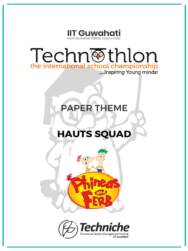Technothlon Hauts 2021 | PDF | Teaching Methods & Materials