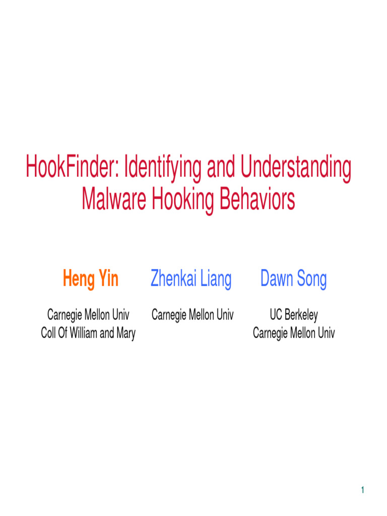 FB 23 | PDF | Malware | Computing