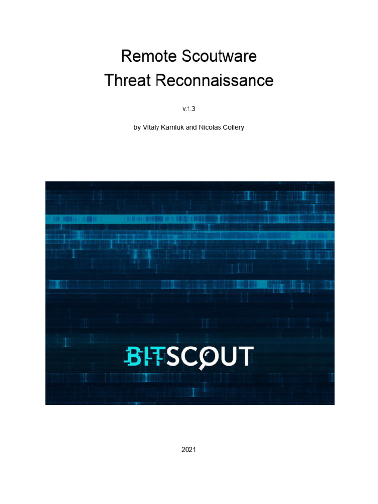 Remote Scoutware Threat Reconnaissance (Bitscout Book) - 1.3 | PDF ...