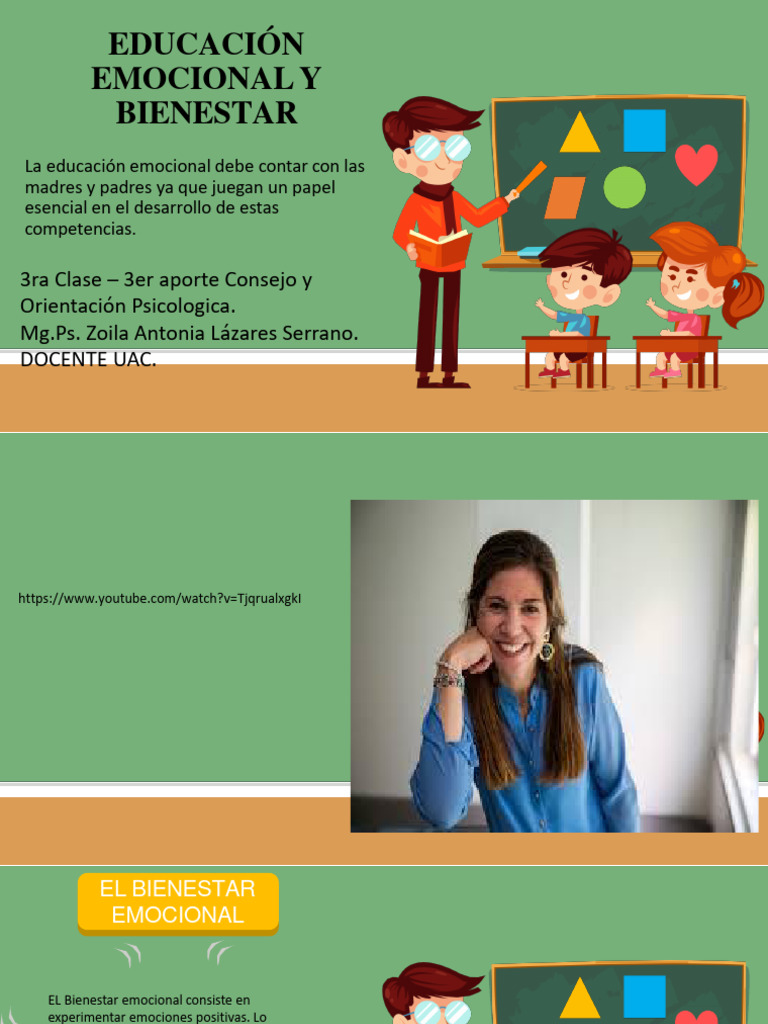 3ra Clase Iii Aporte Conse Educacion Emocional Y Bienestar Cops Pdf