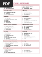 B2 Speaking Expressions Guide | PDF | Career & Growth | Language Arts ...