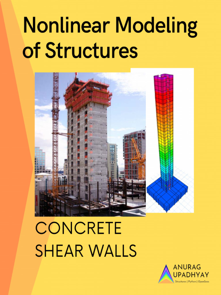 Nonlinear Modeling of Shear Walls Anurag Upadhyay 1715827118 | PDF